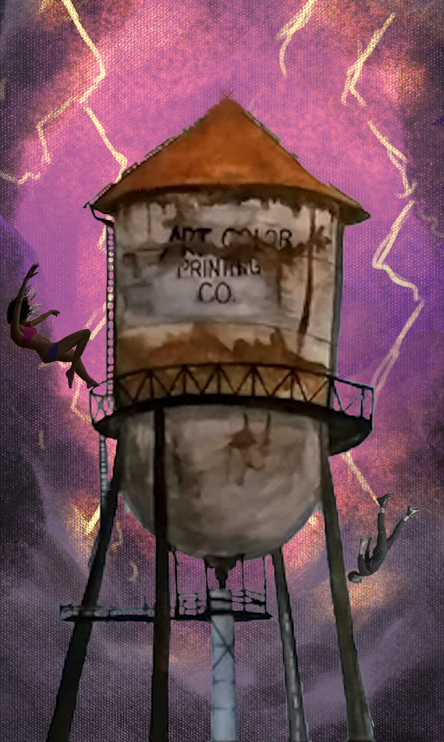 XVI The Tower - Vedi Tarot